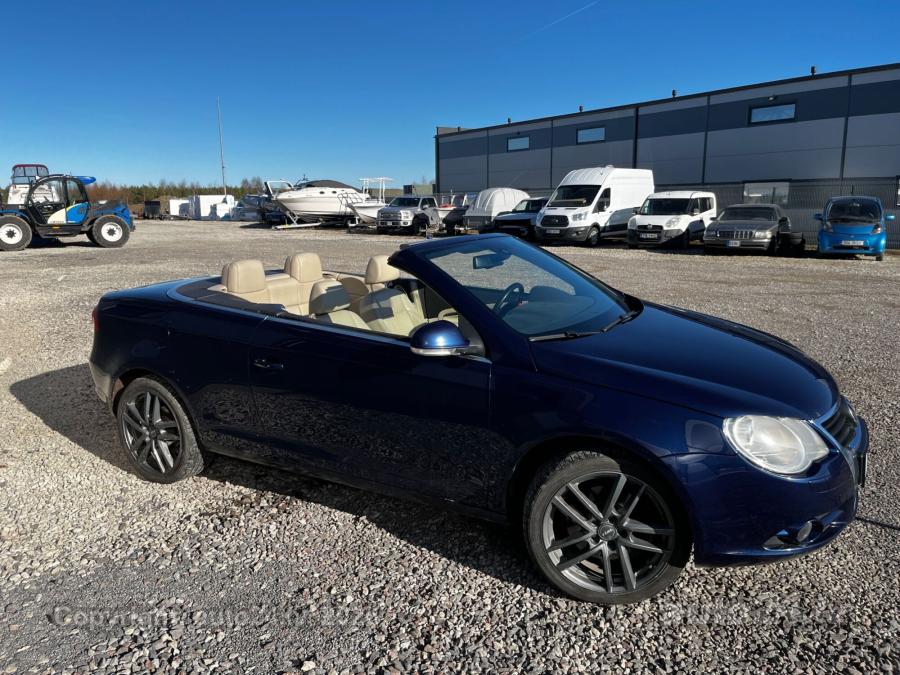 Zils Volkswagen Eos 2008 Tallina, ar dzinēja tilpumu 2.00 L un nobraukumu 255 tūkst. km par 3500 €, foto 1 vietnē AUTOMOTO.COM.LV