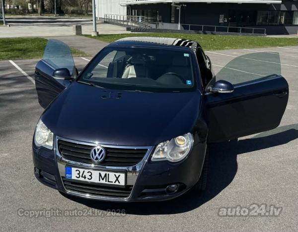 Zils Volkswagen Eos 2009 Narva, ar dzinēja tilpumu 2.00 L un nobraukumu 133 tūkst. km par 6800 €, foto 9 vietnē AUTOMOTO.COM.LV
