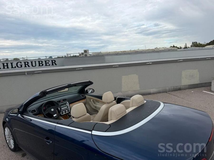 Zils Volkswagen Eos 2008 Ogre, ar dzinēja tilpumu 2.00 L un nobraukumu 143 tūkst. km par 5790 €, foto 11 vietnē AUTOMOTO.COM.LV