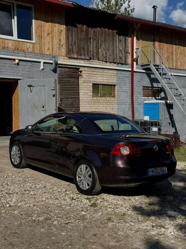 Brown Volkswagen Eos 2007 in Vilnius, with an engine capacity of 1.98 L and mileage of 217 thousand km for 3500 €, photo 4 on AUTOMOTO.COM.LV