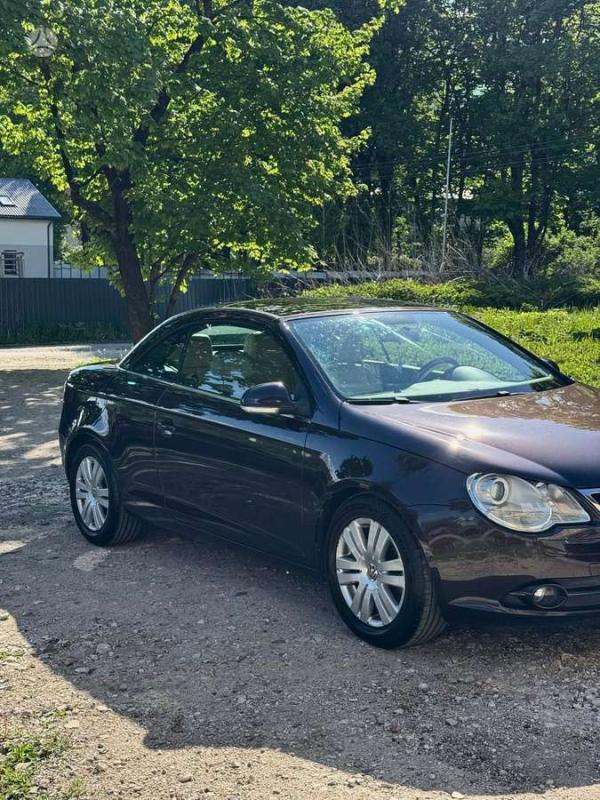 Brown Volkswagen Eos 2007 in Vilnius, with an engine capacity of 1.98 L and mileage of 217 thousand km for 3500 €, photo 8 on AUTOMOTO.COM.LV