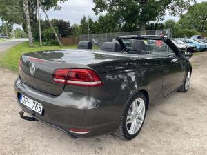 Brown Volkswagen Eos 2012 in Riga, with an engine capacity of 1.40 L and mileage of 212 thousand km for 6650 €, photo 6 on AUTOMOTO.COM.LV