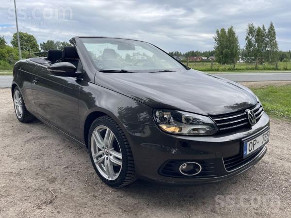 Brown Volkswagen Eos 2012 in Riga, with an engine capacity of 1.40 L and mileage of 212 thousand km for 6650 €, photo 7 on AUTOMOTO.COM.LV