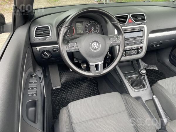 Brown Volkswagen Eos 2012 in Riga, with an engine capacity of 1.40 L and mileage of 212 thousand km for 6650 €, photo 9 on AUTOMOTO.COM.LV