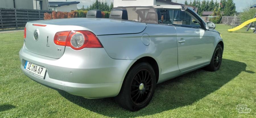 Volkswagen Eos 2007 in Gargzdai, with an engine capacity of 2.00 L and mileage of 249 thousand km for 3100 €, photo 14 on AUTOMOTO.COM.LV