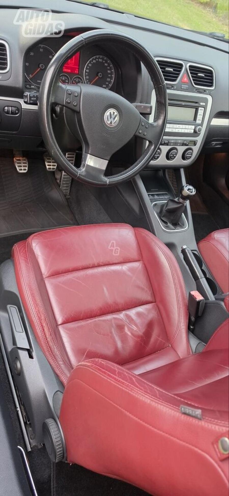 Volkswagen Eos 2007 in Birzai, with an engine capacity of 2.00 L and mileage of 245 thousand km for 2850 €, photo 15 on AUTOMOTO.COM.LV