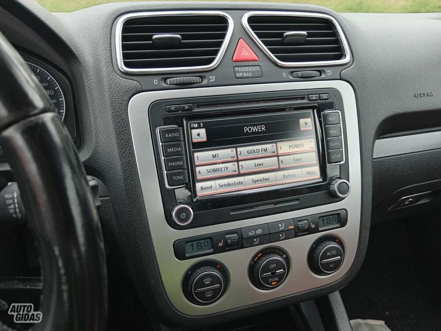 Volkswagen Eos 2008 Marijampole, ar dzinēja tilpumu 2.00 L un nobraukumu 319 tūkst. km par 3800 €, foto 22 vietnē AUTOMOTO.COM.LV