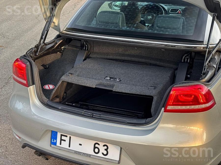 Volkswagen Eos 2011 Ventspils, ar dzinēja tilpumu 2.00 L un nobraukumu 232 tūkst. km par 5990 €, foto 13 vietnē AUTOMOTO.COM.LV