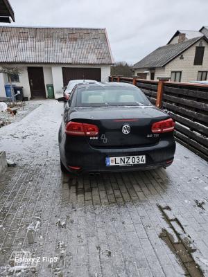 Volkswagen Eos 2012 Panevēža, ar dzinēja tilpumu 2.00 L un nobraukumu 197 tūkst. km par 6500 €, foto 5 vietnē AUTOMOTO.COM.LV