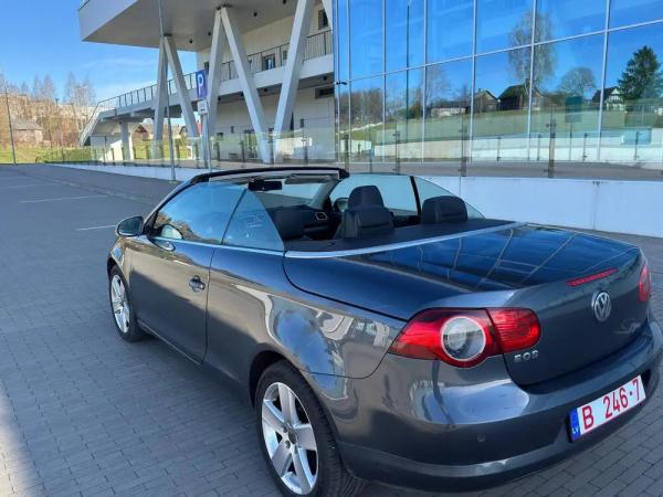 Grey Volkswagen Eos 2006 in Rezekne, with an engine capacity of 2.00 L and mileage of 284 thousand km for 3400 €, photo 2 on AUTOMOTO.COM.LV