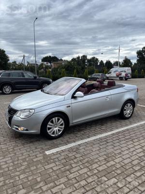 Grey Volkswagen Eos 2006 in Riga, with an engine capacity of 2.00 L and mileage of 285 thousand km for 3000 €, photo 1 on AUTOMOTO.COM.LV
