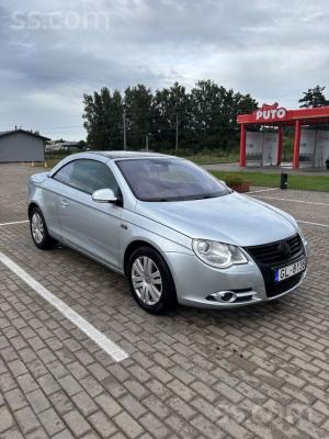 Grey Volkswagen Eos 2006 in Riga, with an engine capacity of 2.00 L and mileage of 285 thousand km for 3000 €, photo 4 on AUTOMOTO.COM.LV