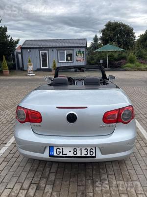 Grey Volkswagen Eos 2006 in Riga, with an engine capacity of 2.00 L and mileage of 285 thousand km for 3000 €, photo 6 on AUTOMOTO.COM.LV