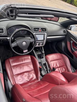 Grey Volkswagen Eos 2006 in Riga, with an engine capacity of 2.00 L and mileage of 285 thousand km for 3000 €, photo 11 on AUTOMOTO.COM.LV