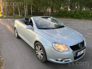 Grey Volkswagen Eos 2006 in Riga, with an engine capacity of 2.00 L and mileage of 165 thousand km for 2000 €, photo  on AUTOMOTO.COM.LV