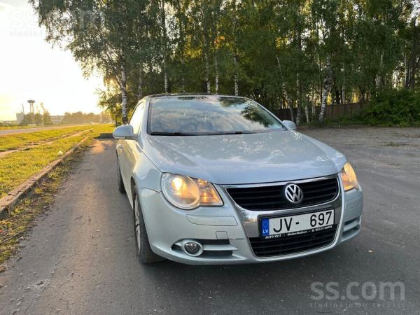 Серый Фольксваген Эос 2006 в Рига, объемом двигателя 2.00 л и пробегом 165 тыс. км за 2000 €, фото 7 на AUTOMOTO.COM.LV