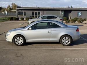Grey Volkswagen Eos 2006 in Riga, with an engine capacity of 2.00 L and mileage of 108 thousand km for 4100 €, photo 14 on AUTOMOTO.COM.LV