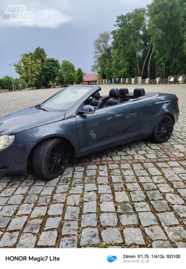 Pelēks Volkswagen Eos 2007 Šauļi, ar dzinēja tilpumu 2.00 L un nobraukumu 265 tūkst. km par 3800 €, foto 6 vietnē AUTOMOTO.COM.LV