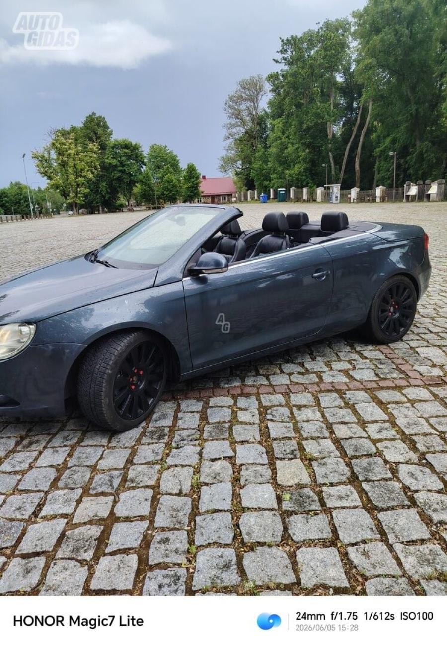 Pelēks Volkswagen Eos 2007 Šauļi, ar dzinēja tilpumu 2.00 L un nobraukumu 265 tūkst. km par 3800 €, foto 7 vietnē AUTOMOTO.COM.LV