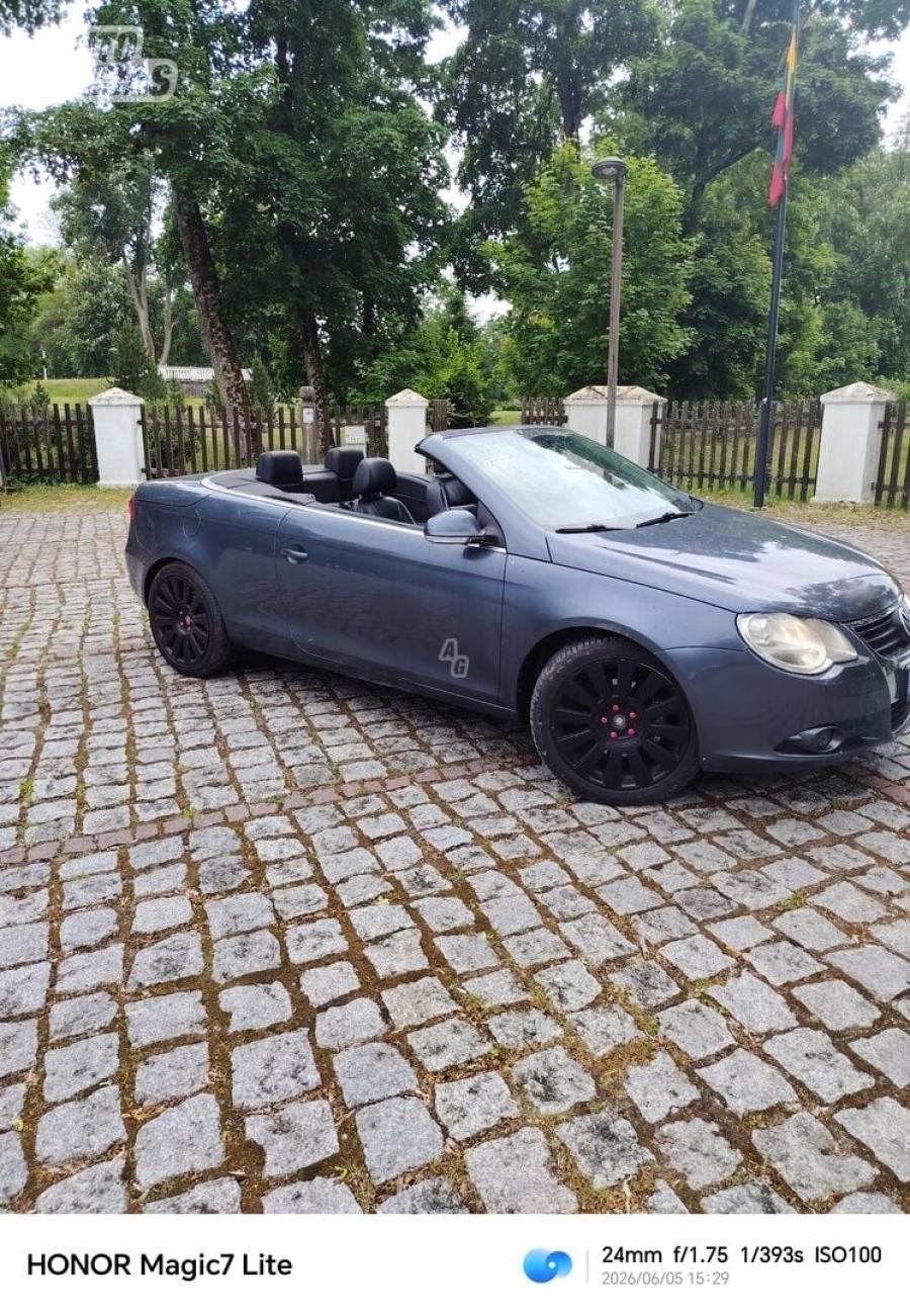 Pelēks Volkswagen Eos 2007 Šauļi, ar dzinēja tilpumu 2.00 L un nobraukumu 265 tūkst. km par 3800 €, foto 8 vietnē AUTOMOTO.COM.LV