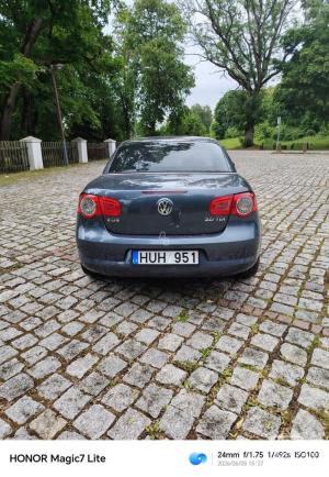 Pelēks Volkswagen Eos 2007 Šauļi, ar dzinēja tilpumu 2.00 L un nobraukumu 265 tūkst. km par 3800 €, foto 9 vietnē AUTOMOTO.COM.LV