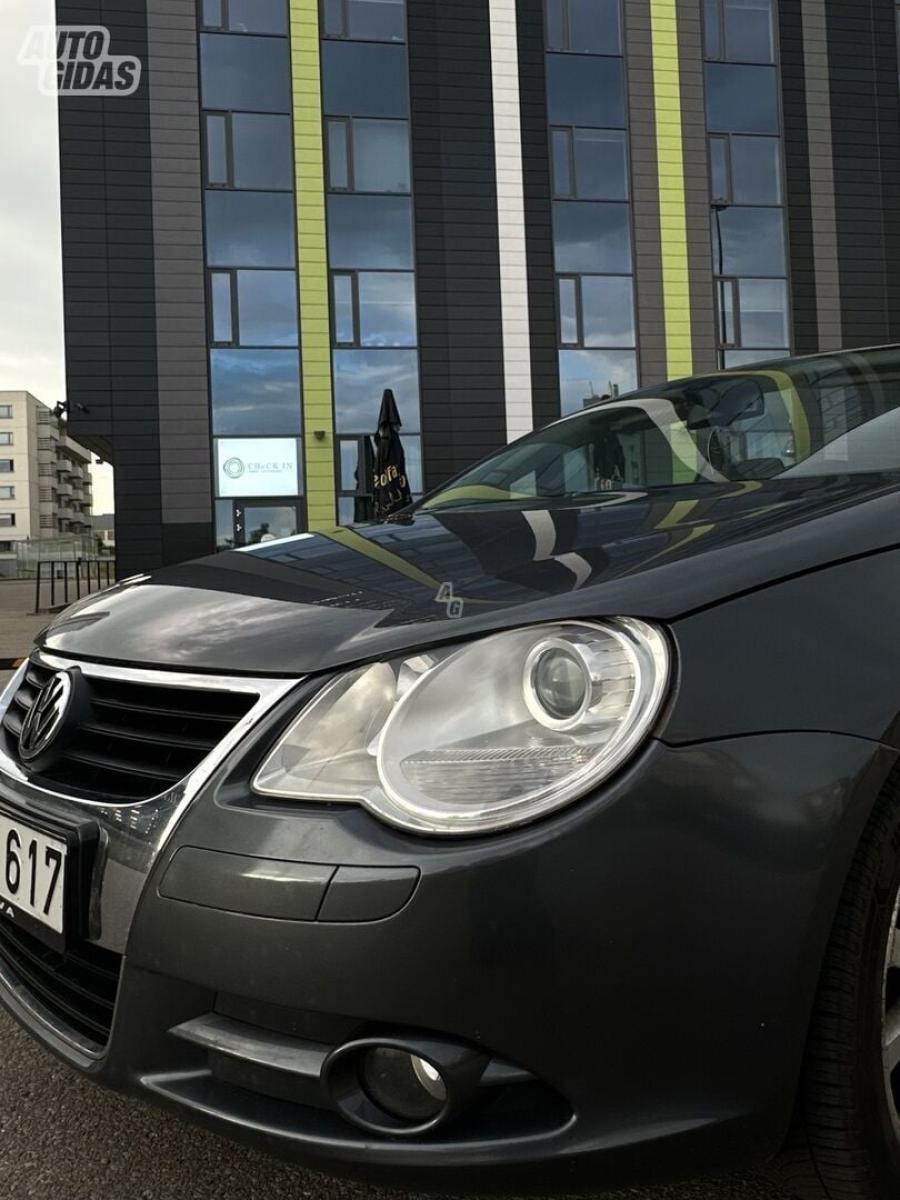 Grey Volkswagen Eos 2007 in Vilnius, with an engine capacity of 2.00 L and mileage of 352 thousand km for 2800 €, photo 7 on AUTOMOTO.COM.LV