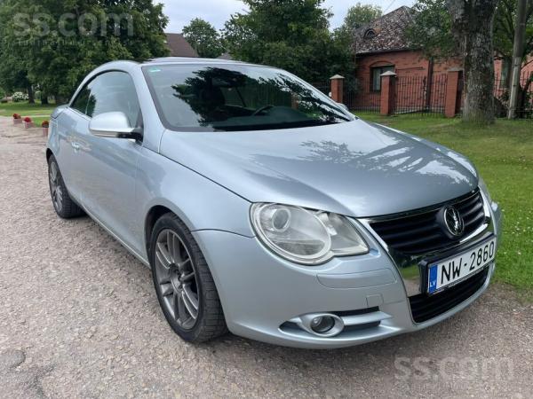 Pelēks Volkswagen Eos 2007 Rīga, ar dzinēja tilpumu 2.00 L un nobraukumu 265 tūkst. km par 2995 €, foto 8 vietnē AUTOMOTO.COM.LV