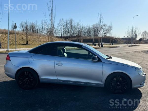 Grey Volkswagen Eos 2007 in Jelgava, with an engine capacity of 2.00 L and mileage of 298 thousand km for 2700 €, photo 3 on AUTOMOTO.COM.LV