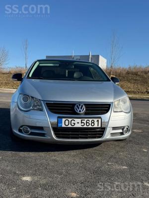 Pelēks Volkswagen Eos 2007 Jelgava, ar dzinēja tilpumu 2.00 L un nobraukumu 298 tūkst. km par 2700 €, foto 8 vietnē AUTOMOTO.COM.LV
