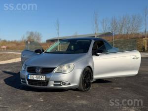 Pelēks Volkswagen Eos 2007 Jelgava, ar dzinēja tilpumu 2.00 L un nobraukumu 298 tūkst. km par 2700 €, foto 14 vietnē AUTOMOTO.COM.LV