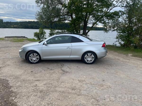 Grey Volkswagen Eos 2007 in Ogre, with an engine capacity of 2.00 L and mileage of 335 thousand km for 2662 €, photo 6 on AUTOMOTO.COM.LV