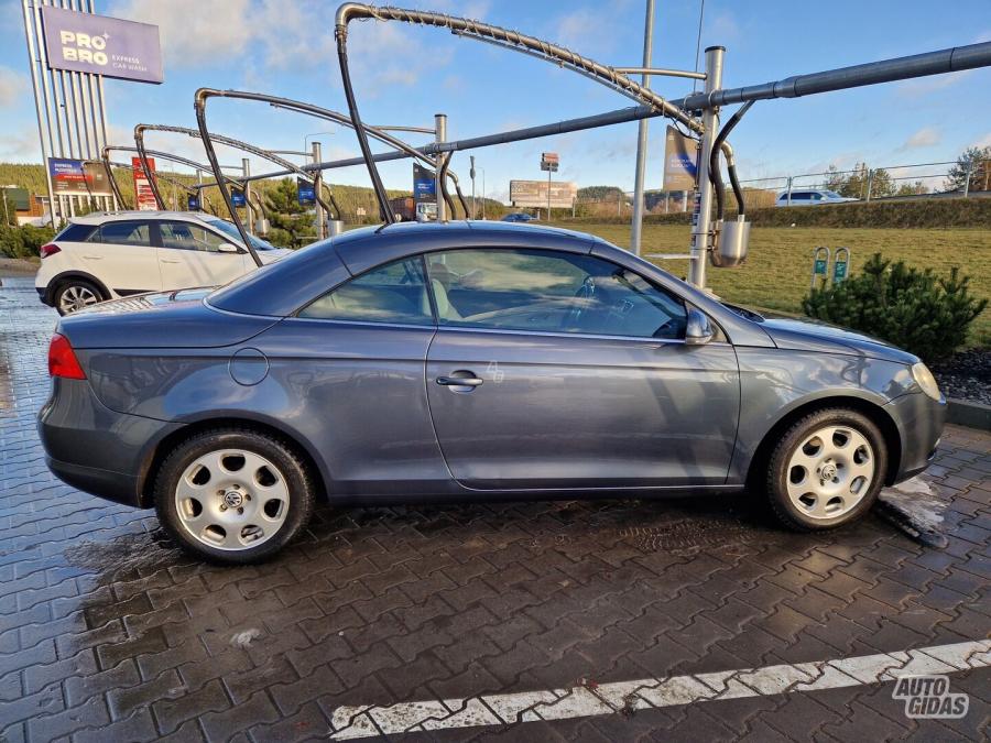 Grey Volkswagen Eos 2008 in Vilnius, with an engine capacity of 2.00 L and mileage of 222 thousand km for 3999 €, photo 12 on AUTOMOTO.COM.LV