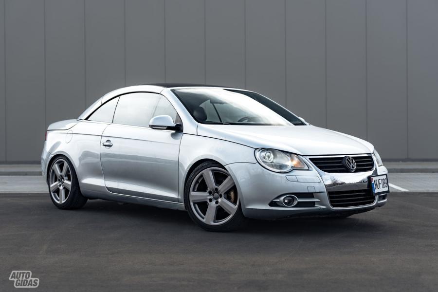Pelēks Volkswagen Eos 2008 Klaipėda, ar dzinēja tilpumu 2.00 L un nobraukumu 303 tūkst. km par 3400 €, foto 11 vietnē AUTOMOTO.COM.LV