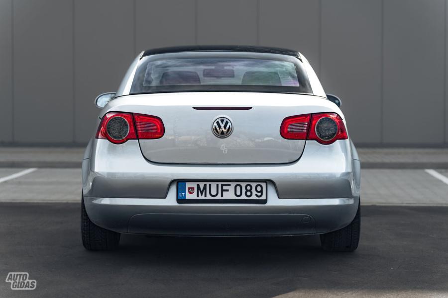 Pelēks Volkswagen Eos 2008 Klaipėda, ar dzinēja tilpumu 2.00 L un nobraukumu 303 tūkst. km par 3400 €, foto 16 vietnē AUTOMOTO.COM.LV