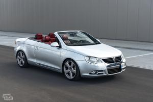 Pelēks Volkswagen Eos 2008 Klaipėda, ar dzinēja tilpumu 2.00 L un nobraukumu 303 tūkst. km par 3400 €, foto 25 vietnē AUTOMOTO.COM.LV