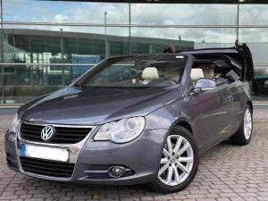 Pelēks Volkswagen Eos 2008 Klaipėda, ar dzinēja tilpumu 1.97 L un nobraukumu 186 tūkst. km par 3900 €, foto  vietnē AUTOMOTO.COM.LV