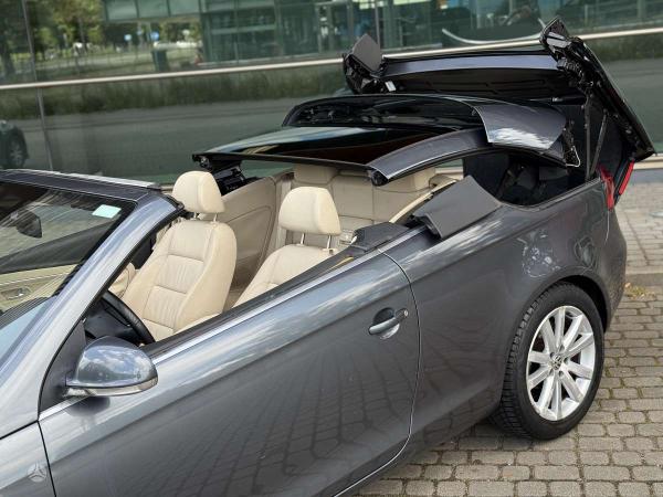 Grey Volkswagen Eos 2008 in Klaipeda, with an engine capacity of 1.97 L and mileage of 186 thousand km for 3900 €, photo 6 on AUTOMOTO.COM.LV