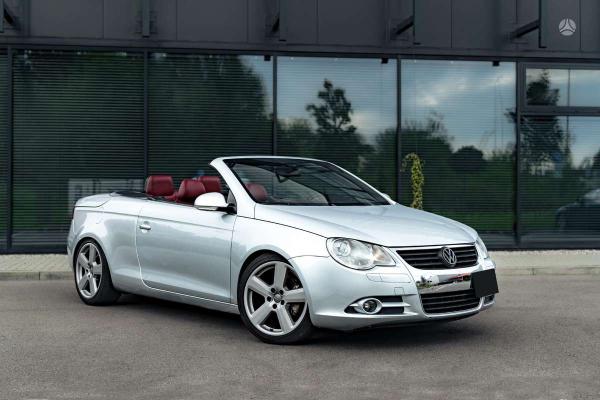 Grey Volkswagen Eos 2009 in Klaipeda, with an engine capacity of 1.98 L and mileage of 300 thousand km for 3250 €, photo 4 on AUTOMOTO.COM.LV