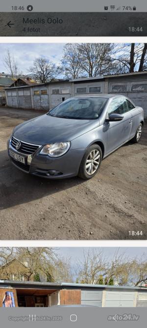 Grey Volkswagen Eos 2010 in Tallinn, with an engine capacity of 1.40 L and mileage of 0 thousand km for 3200 €, photo 4 on AUTOMOTO.COM.LV