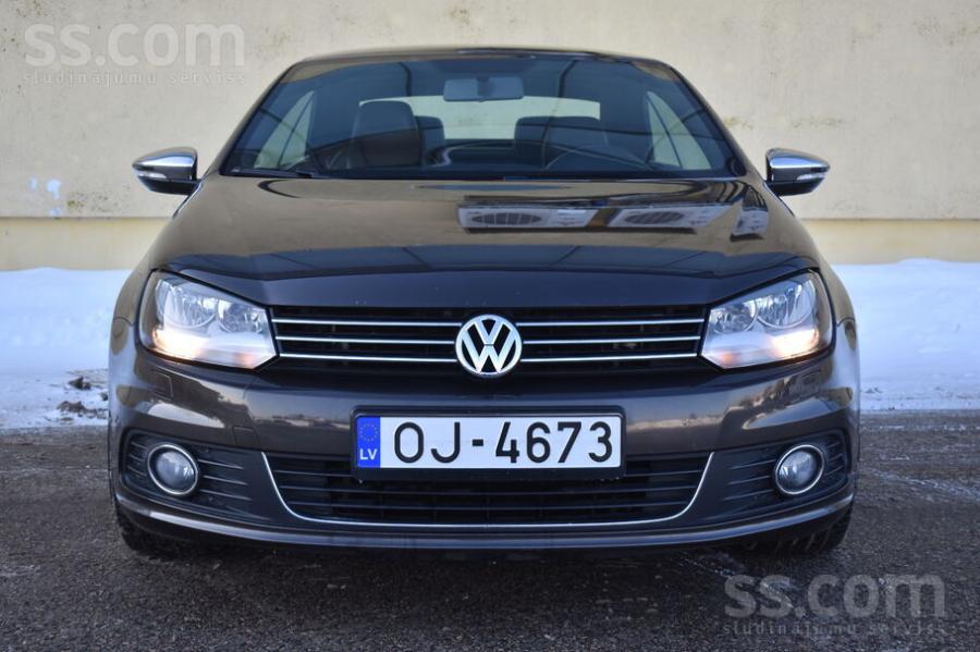 Pelēks Volkswagen Eos 2011 Talsi, ar dzinēja tilpumu 1.40 L un nobraukumu 203 tūkst. km par 6000 €, foto 3 vietnē AUTOMOTO.COM.LV