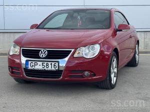 Sarkans Volkswagen Eos 2007 Rīga, ar dzinēja tilpumu 2.00 L un nobraukumu 193 tūkst. km par 3390 €, foto 3 vietnē AUTOMOTO.COM.LV