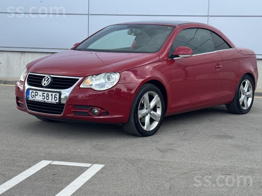 Sarkans Volkswagen Eos 2007 Rīga, ar dzinēja tilpumu 2.00 L un nobraukumu 193 tūkst. km par 3390 €, foto 8 vietnē AUTOMOTO.COM.LV