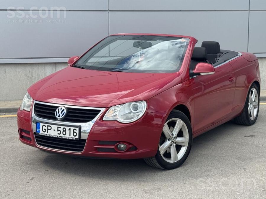 Sarkans Volkswagen Eos 2007 Rīga, ar dzinēja tilpumu 2.00 L un nobraukumu 193 tūkst. km par 3390 €, foto 11 vietnē AUTOMOTO.COM.LV