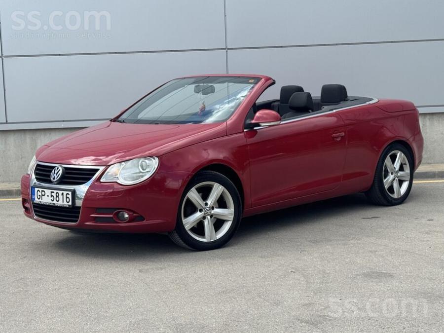 Sarkans Volkswagen Eos 2007 Rīga, ar dzinēja tilpumu 2.00 L un nobraukumu 193 tūkst. km par 3390 €, foto 13 vietnē AUTOMOTO.COM.LV