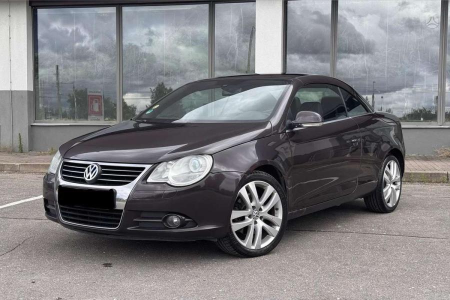 Violet Volkswagen Eos 2008 in Vilnius, with an engine capacity of 1.97 L and mileage of 319 thousand km for 4000 €, photo 3 on AUTOMOTO.COM.LV