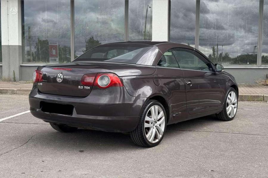 Violet Volkswagen Eos 2008 in Vilnius, with an engine capacity of 1.97 L and mileage of 319 thousand km for 4000 €, photo 7 on AUTOMOTO.COM.LV