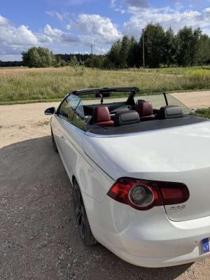 Balts Volkswagen Eos 2008 Kauņa, ar dzinēja tilpumu 1.97 L un nobraukumu 307 tūkst. km par 4600 €, foto 18 vietnē AUTOMOTO.COM.LV