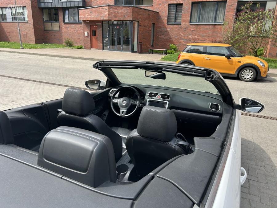 White Volkswagen Eos 2009 in Vilnius, with an engine capacity of 2.00 L and mileage of 220 thousand km for 3750 €, photo 11 on AUTOMOTO.COM.LV
