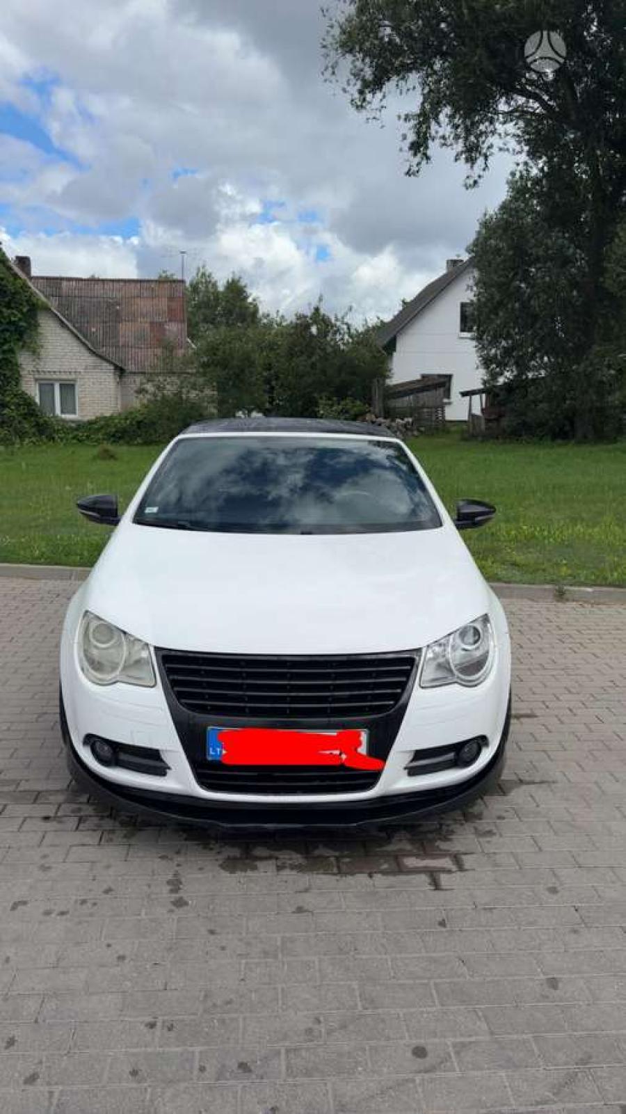 Balts Volkswagen Eos 2009 Alīta, ar dzinēja tilpumu 2.00 L un nobraukumu 235 tūkst. km par 3000 €, foto 3 vietnē AUTOMOTO.COM.LV