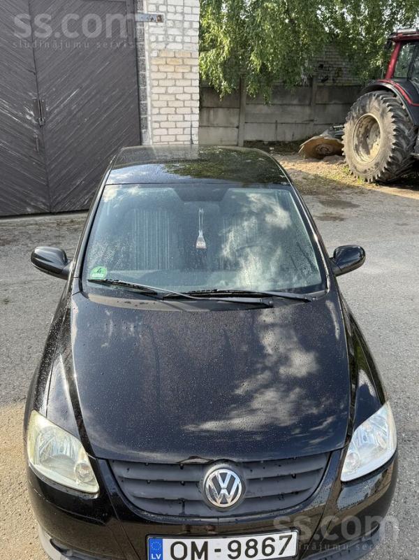 Black Volkswagen Fox 2007 in Madona, with an engine capacity of 1.20 L and mileage of 96 thousand km for 1800 €, photo 8 on AUTOMOTO.COM.LV